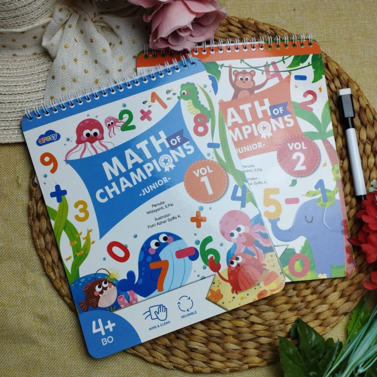 Buku Anak Math Of Champions Junior 2 Jilid - Toko Muslim