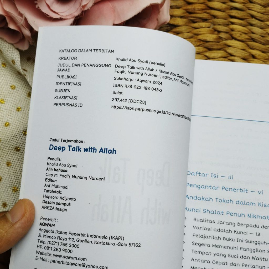 Buku Deep Talk With Allah Merasakan Nikmatnya Shalat Yang Bertahun ...