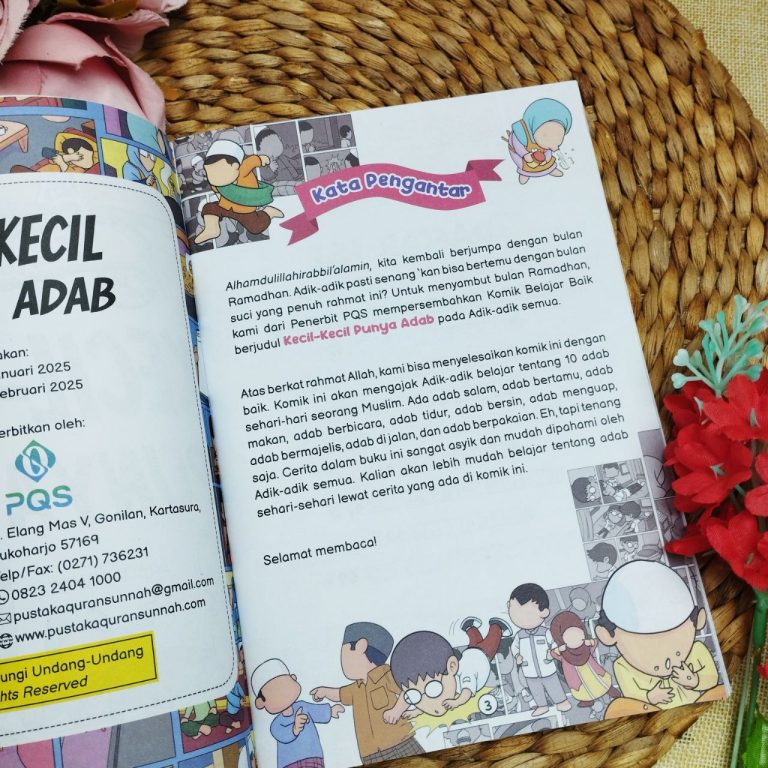 Buku Anak Komik Belajar Baik Kecil-Kecil Punya Adab Faceless Full Color - Toko Muslim