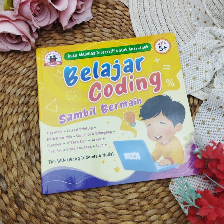 Buku Anak Aktivitas Interaktif Belajar Coding Sambil Bermain - Toko Muslim