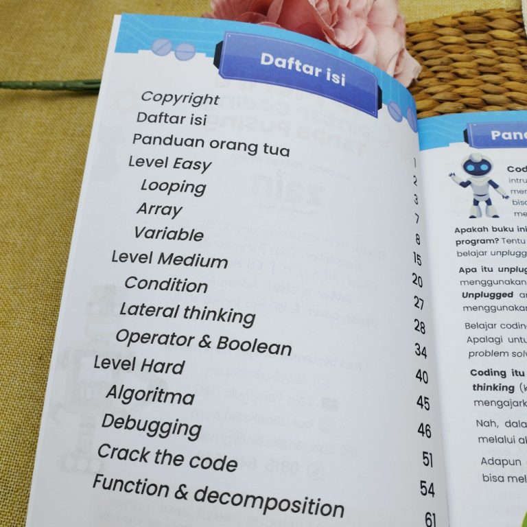 Buku Anak 10 Menit Pintar Coding Tanpa Pusing Unplugged Coding - Toko ...