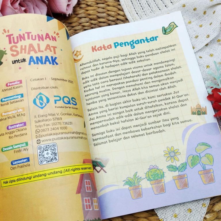 Buku Anak Tuntunan Shalat Dan Juz Amma Untuk Anak 2 In 1 - Toko Muslim